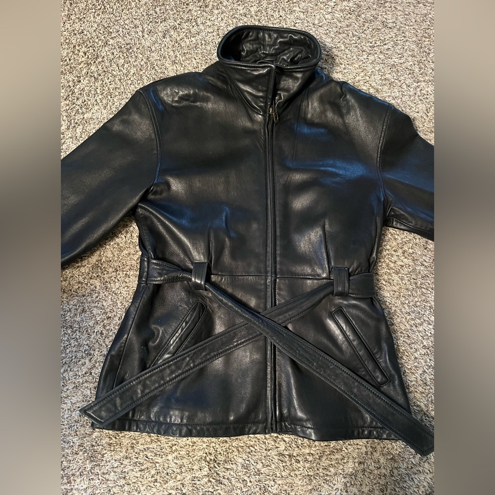 Vintage Leather Limited Leather Jacket With Thermalit… - Gem